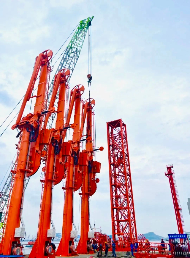Maoming Port installs four loading arms at 300,000-ton crude terminal ...